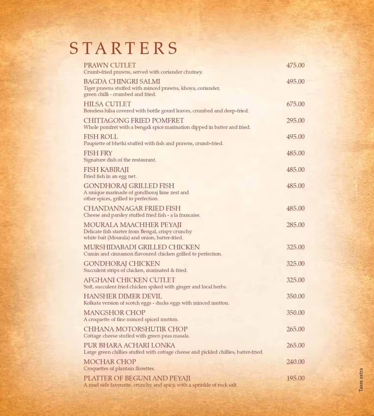 Best Bengali Restaurant In Kolkata For Bengali Food - 6 Ballygunge Place